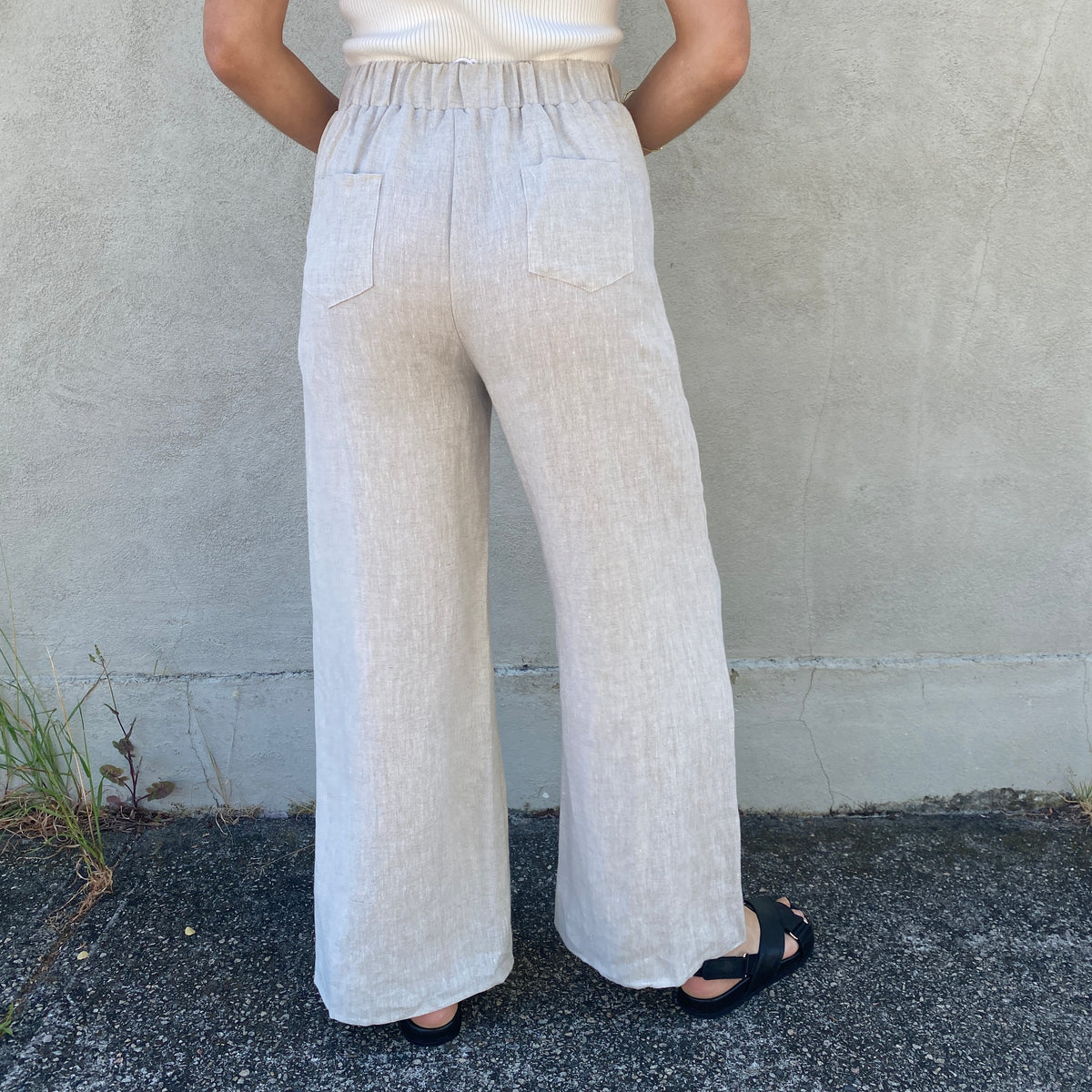 Jude linen pants natural – MEA BOUTIQUE
